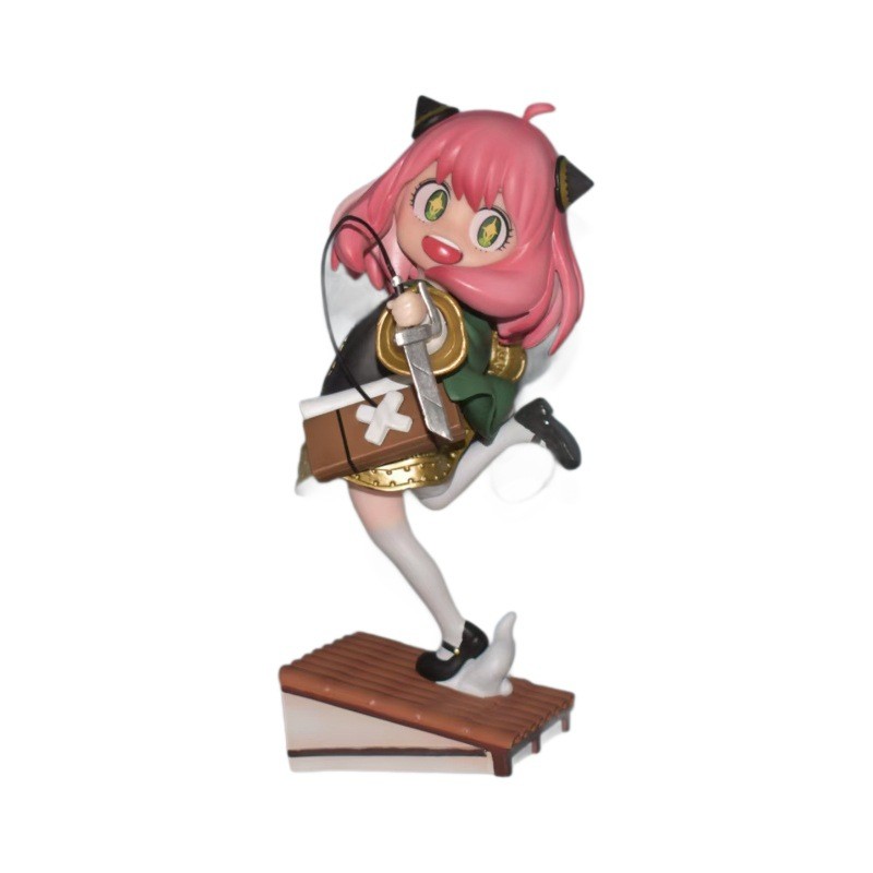 Spy x Family GK Anya Forger COS Levi Ackerman Face Swap Anime Figurine ...