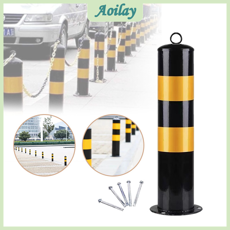 50cm Steel Traffic Barrier Post Car Barrier Metal Traffic Safety ...
