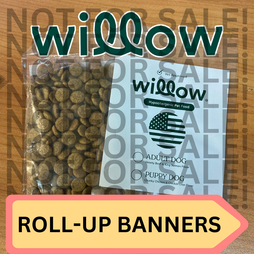 Willow Hypoallergenic Dog Food (ROLL UP BANNER) | Shopee Philippines