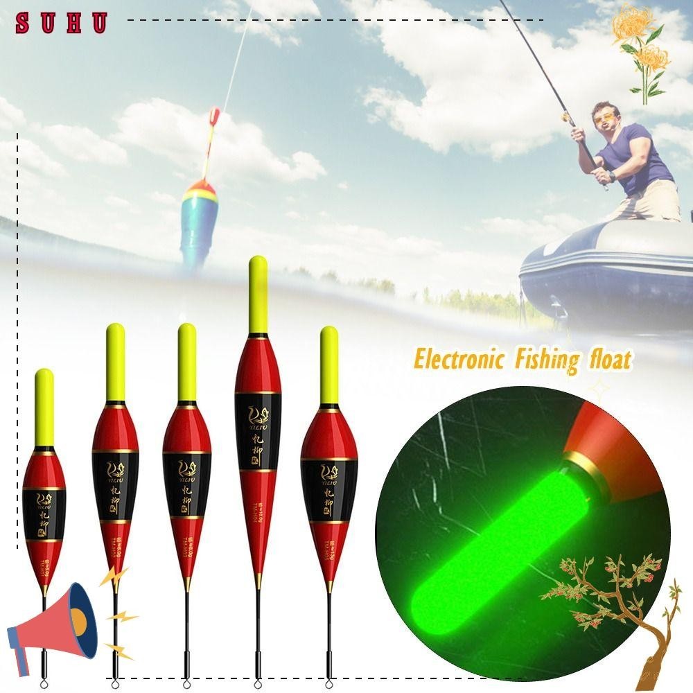 SUHU Electronic Fishing float, Red Light Green Light Slip Drift Tube ...