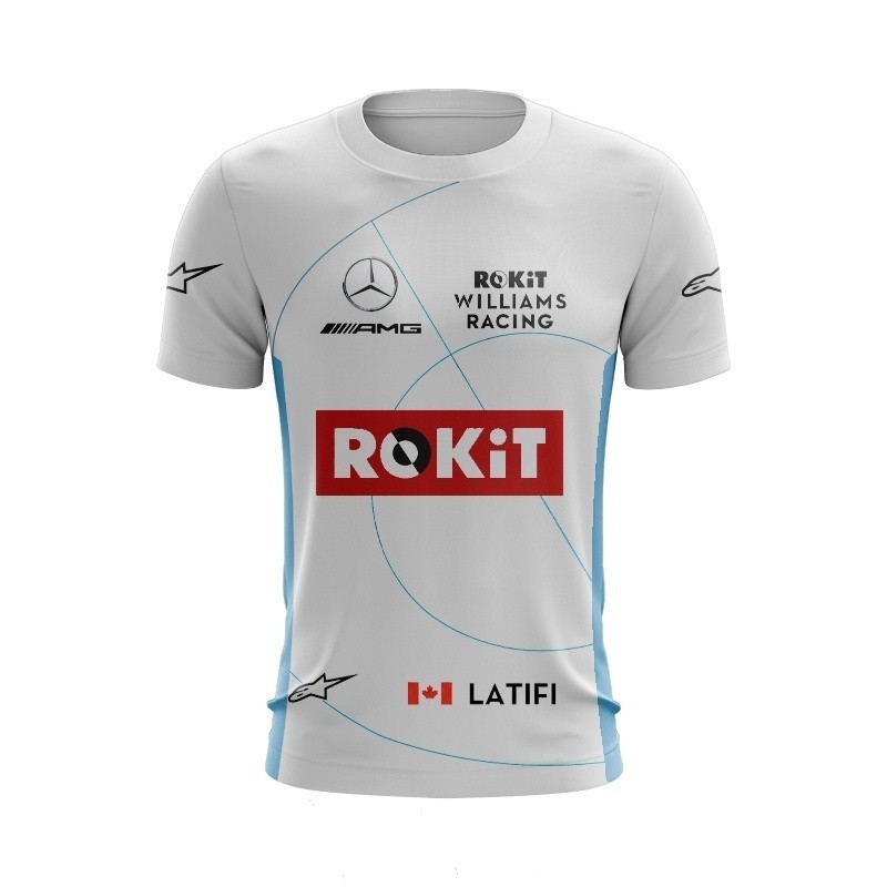Fashion mercedes nicholas benz latifi team suit - rokit williiams ...