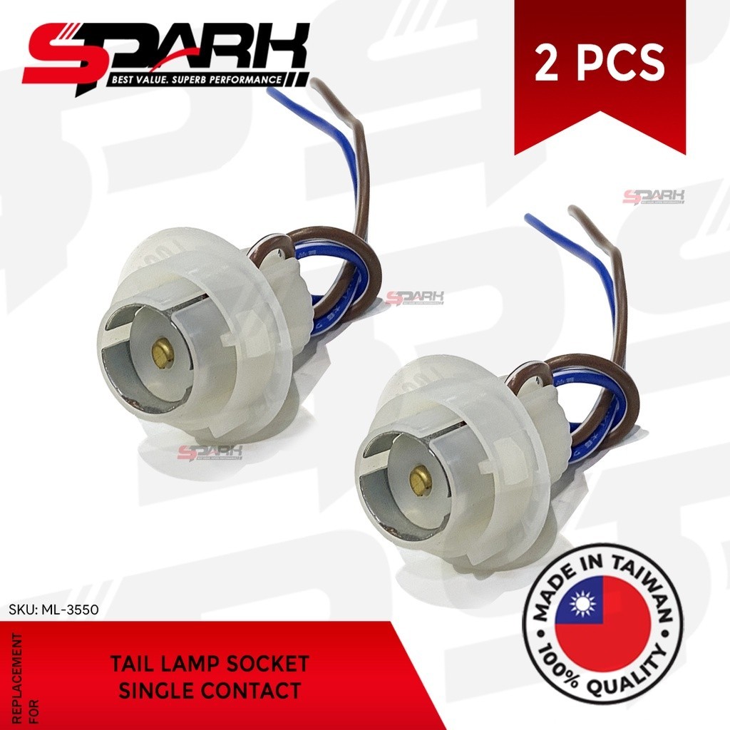 Tail Lamp Bulb Socket Single Contact Taiwan Heavy Duty Bulb Holder ...