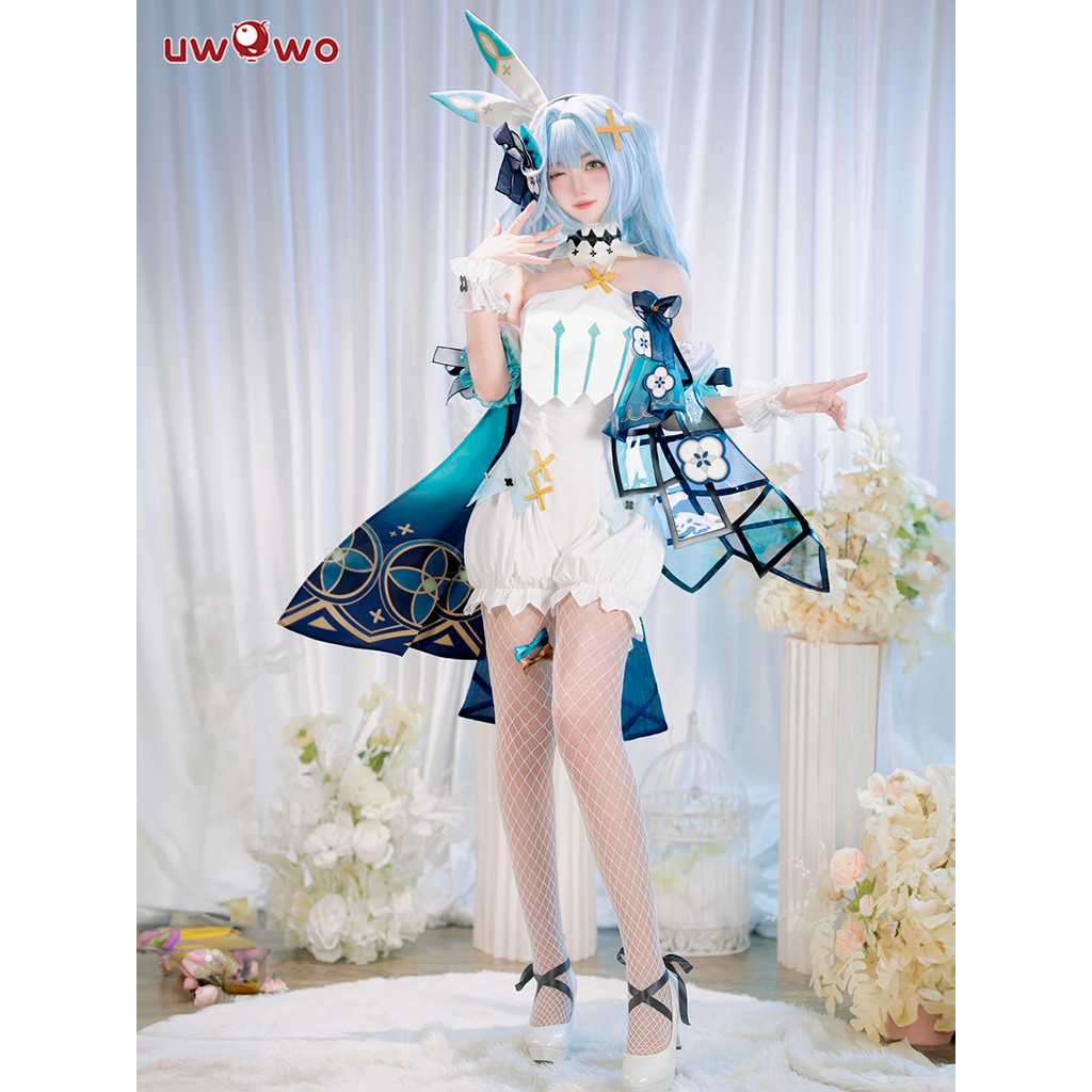 Uwowo Genshin Impact Cos Faruzan Rabbit costume Cosplay Full set of ...