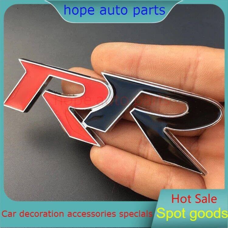 NEW Upgrade Honda Car Modified RR Car Logo 3D Three-Dimensional Metal ...