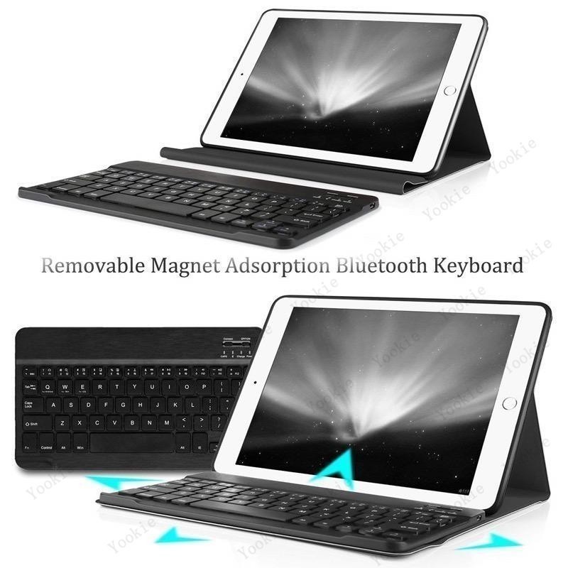 10inch Aluminum Wireless Bluetooth Keyboard for IOS Android Tablet ...