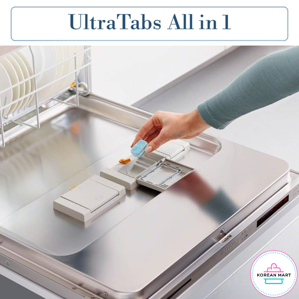 Miele Dishwasher Tablets 60 Tablets / UltraTab All in 1 Dishwasher ...