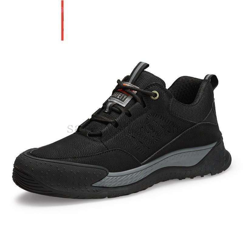 New safety shoes waterproof Steel toe sole Super soft Anti smash and ...