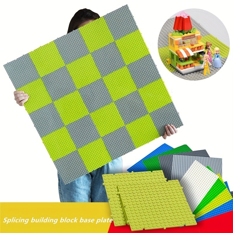1Pcs 16x16 Dots Small Particle Unlimit Splicing Building Block Base ...