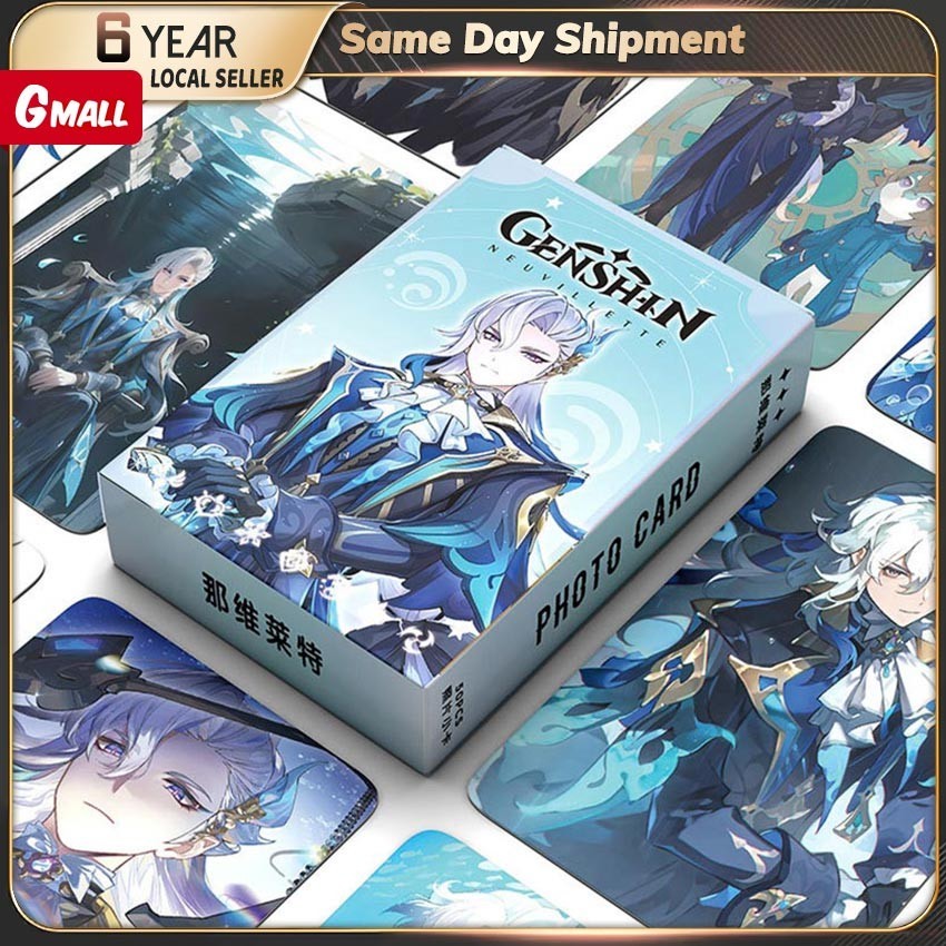 【Fast Delivery】 Genshin Impact Cards Anime Project Game Lumine Booster ...