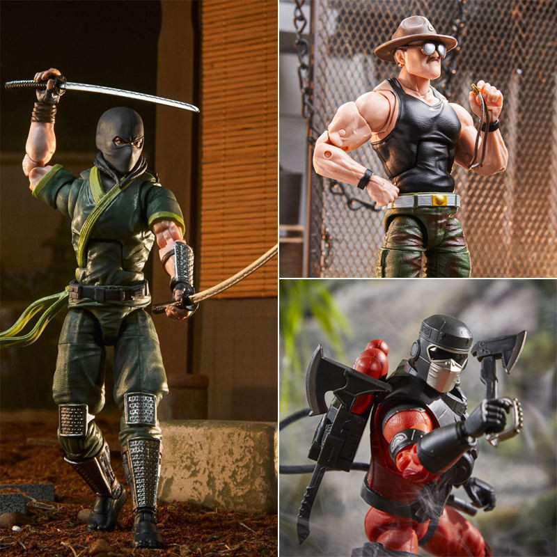 Hasbro GIJOE Special Forces Green Ninja Kamakura Slavic Cobra Pyro ...