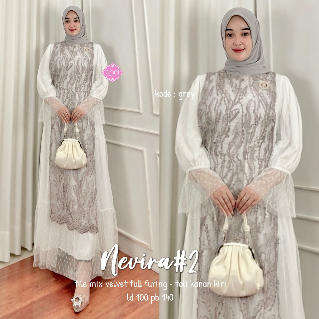 2403 NEVIRA 2 DRESS by ANNi | Shopee Philippines