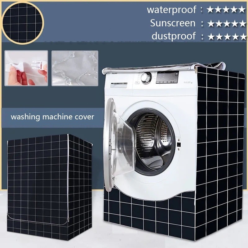 washing machine cover Front load Microwave Oven Refrigerator Waterproof ...
