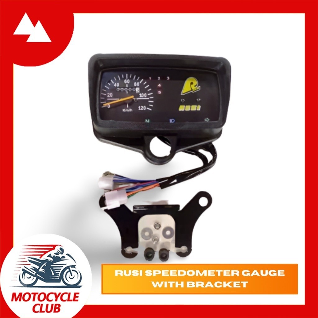 RUSI SPEEDOMETER GUAGE WITH BRACKET [STORM SPEED] | Shopee Philippines