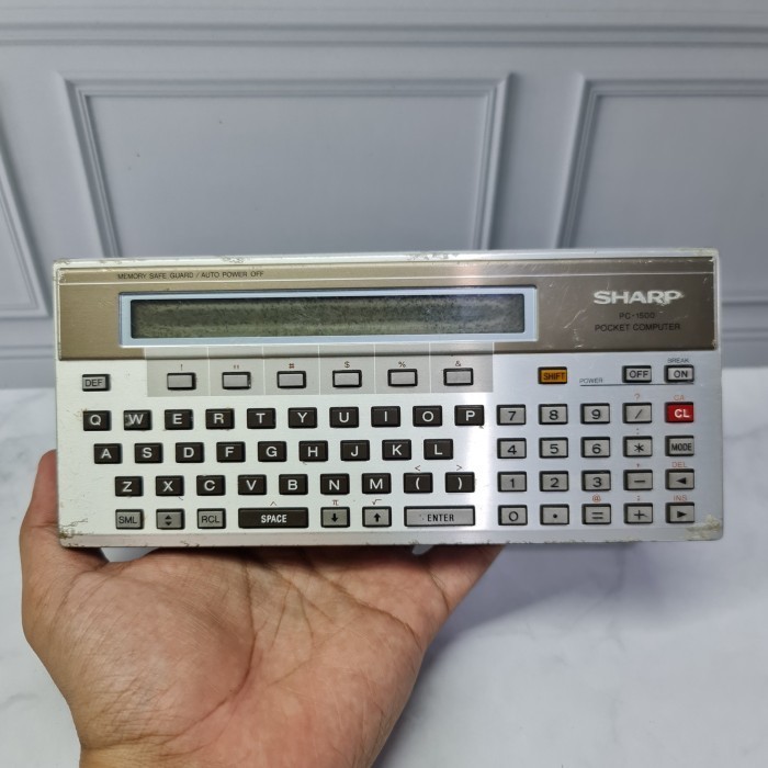 Sharp PC-1500 Pocket Computer Vintage Rare | Shopee Philippines
