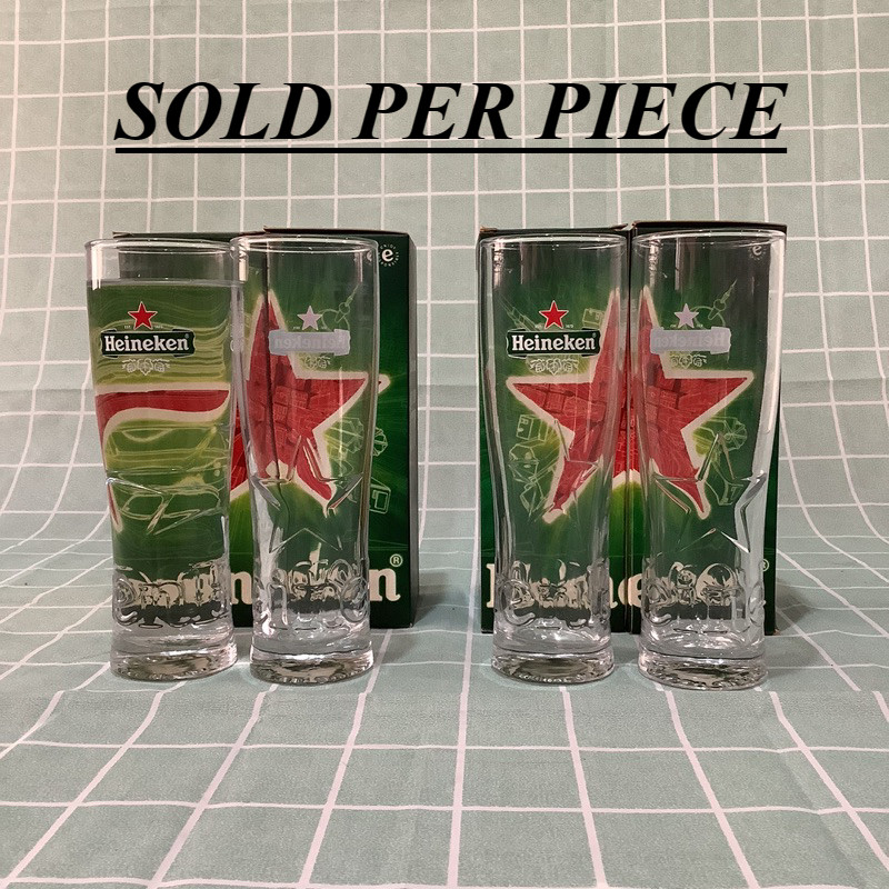 Heineken Draught Beer Glass 300ml draft mug Authentic Original (SOLD ...