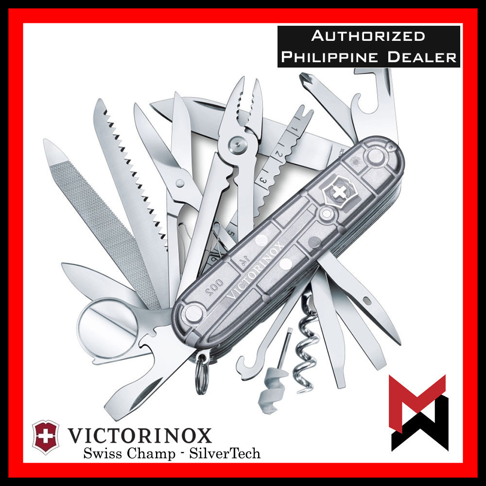 Victorinox Swiss Champ - Silver Tech - SwissChamp Silvertech - 1.6794 ...