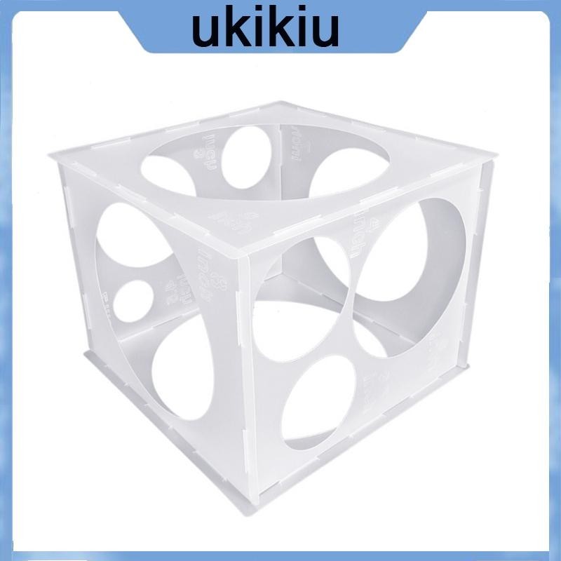 UKI 11 Holes Collapsible Balloon Measurement Box 2-10Inch Balloon Sizer ...