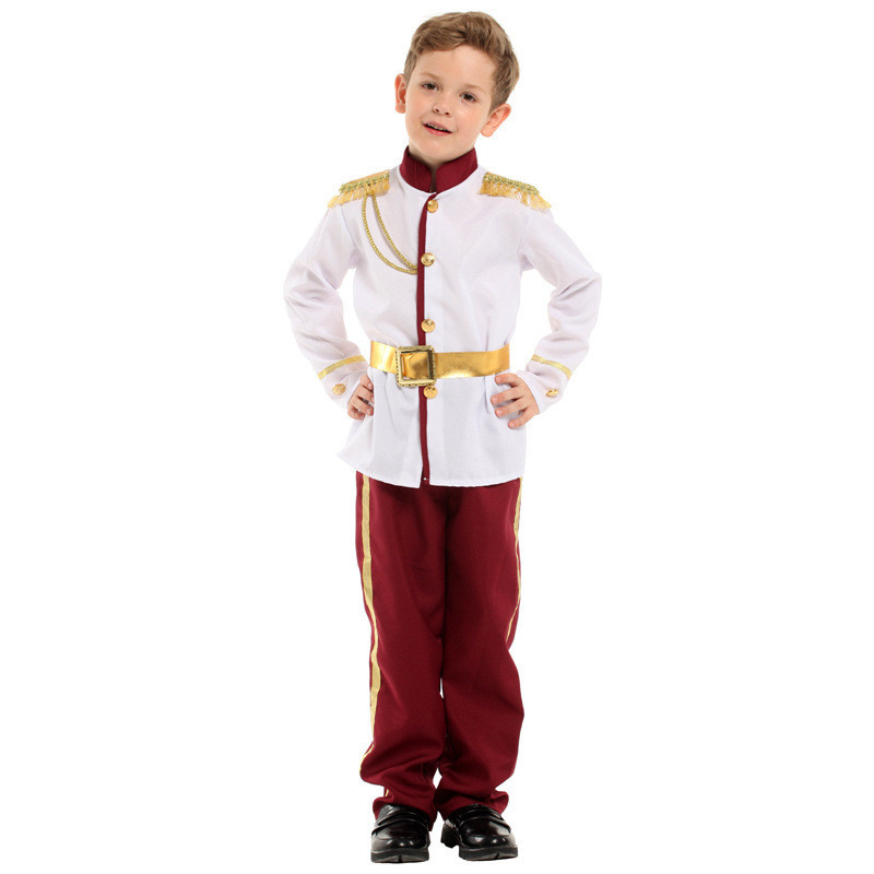 Stage Performance Costume Warrior Equipment B-0225 Handsome Little ...