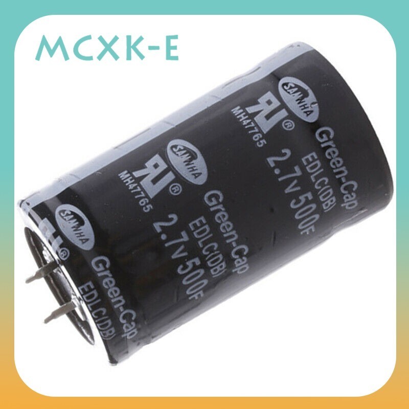 MCXK-E Super Farad Capacitor 2.7V 500F 60*35mm Vehicle Rectifier Low ...