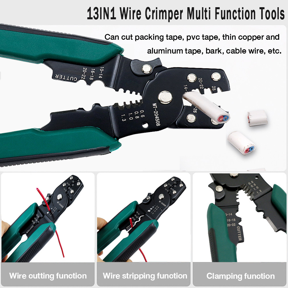 13In1 Wire Stripper Stripper Wire stripping Exquisite pliers cutter ...