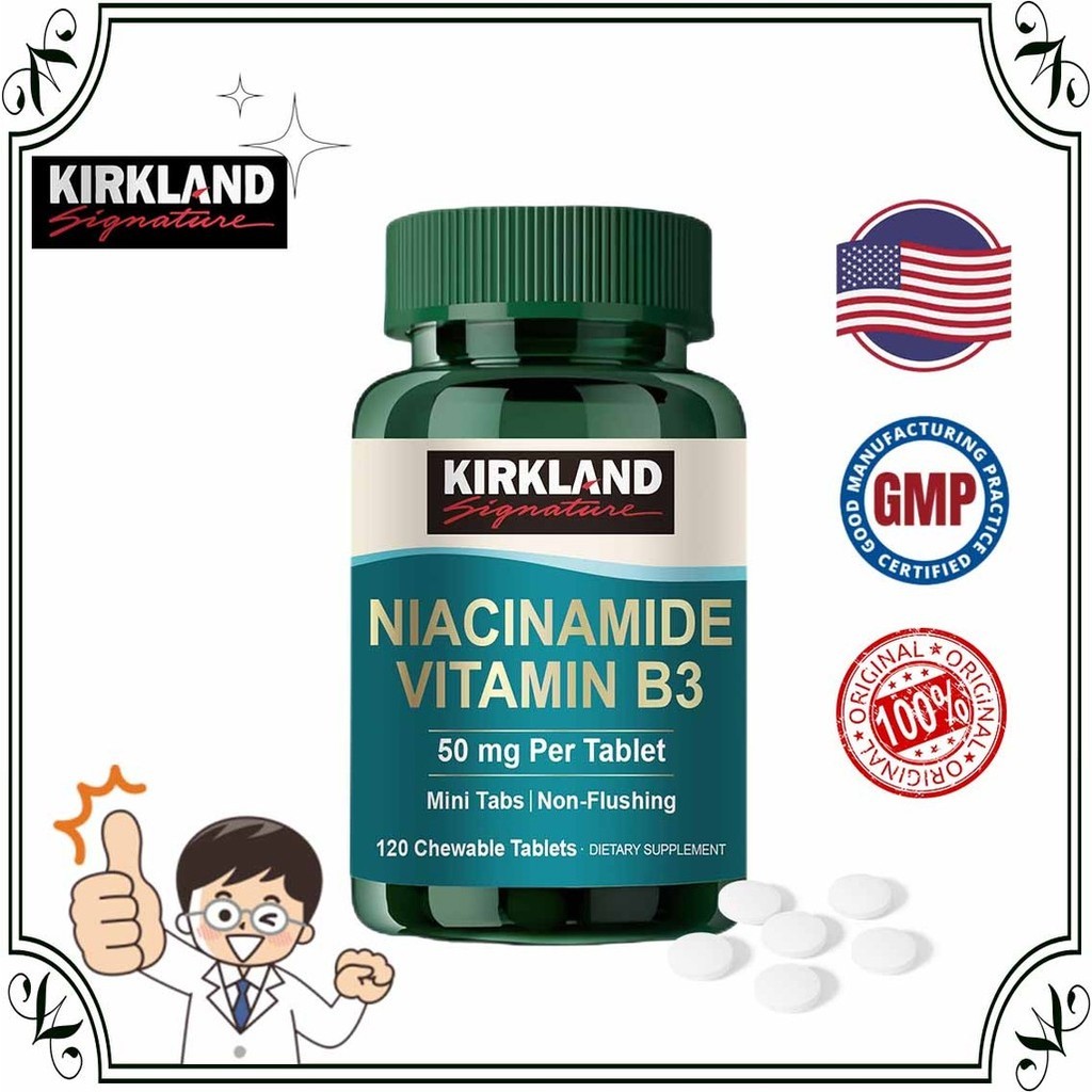 Niacinamide Vitamin B3 Tablets Supports energy metabolism, skin health ...
