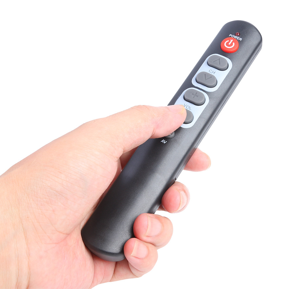 Universal 6 Buttons Learning Remote Copy from IR Remote for TV STB DVD ...