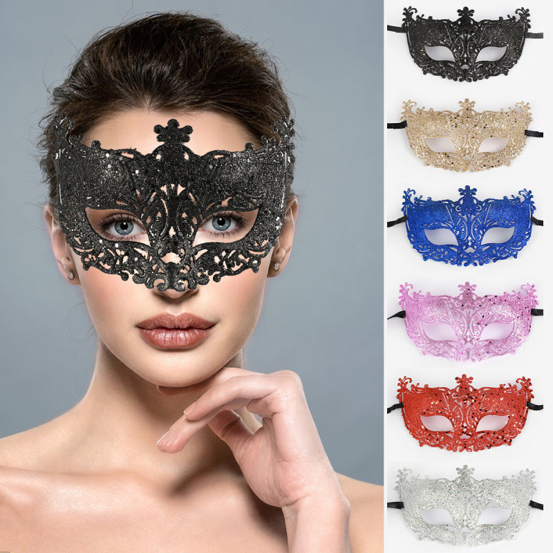 Halloween Mask Masquerade Cosplay Mask Party Mask Half Face Sexy Mask ...