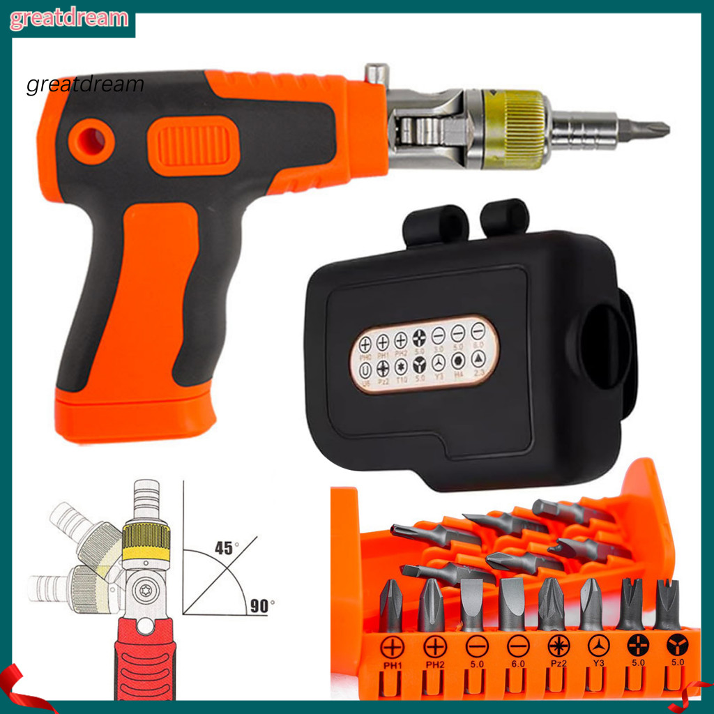 greatdream| Magnetic Screwdriver Set Chrome Vanadium Steel Screwdriver ...