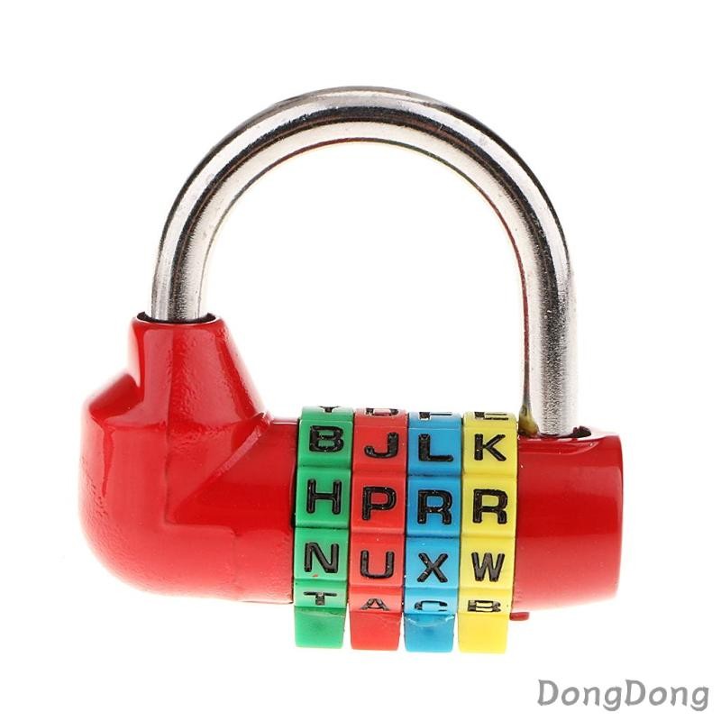 [Dong] 4 Digit Combination Lock for Gym, Sports, School & Employee ...