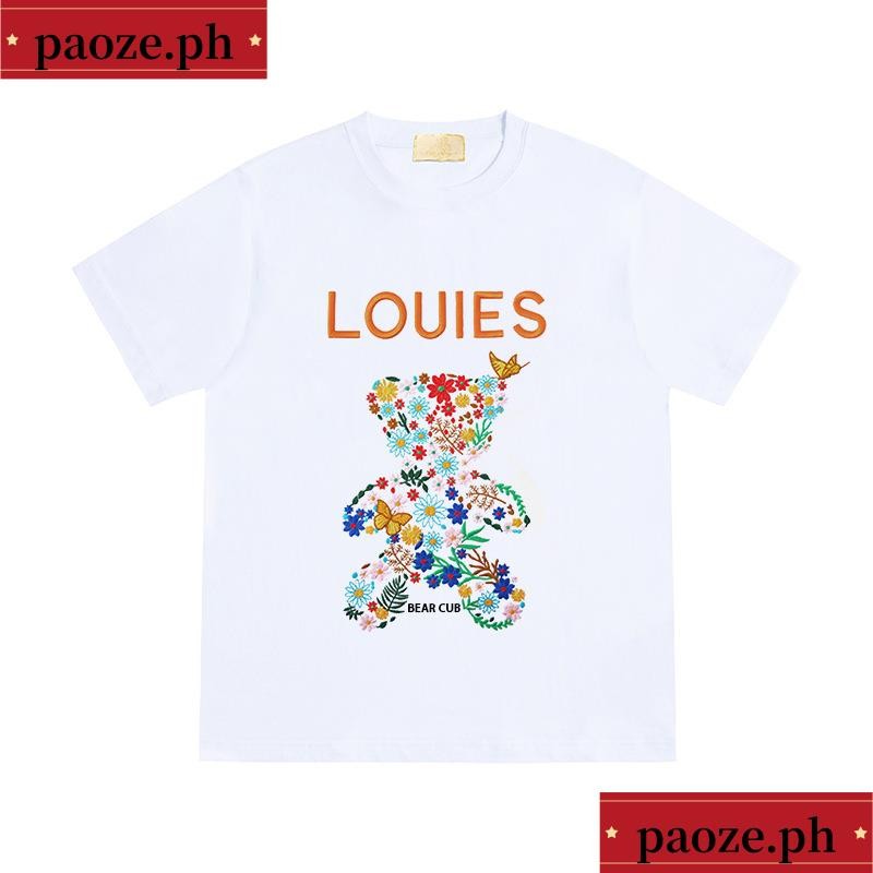 Classic evergreen classic embroidered men's and women's large T-shirt ...