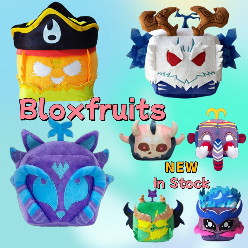 PLUS 【Blox Fruits】HOT Blox Fruit Toy New Blox Fruit Plush Funny Blox ...