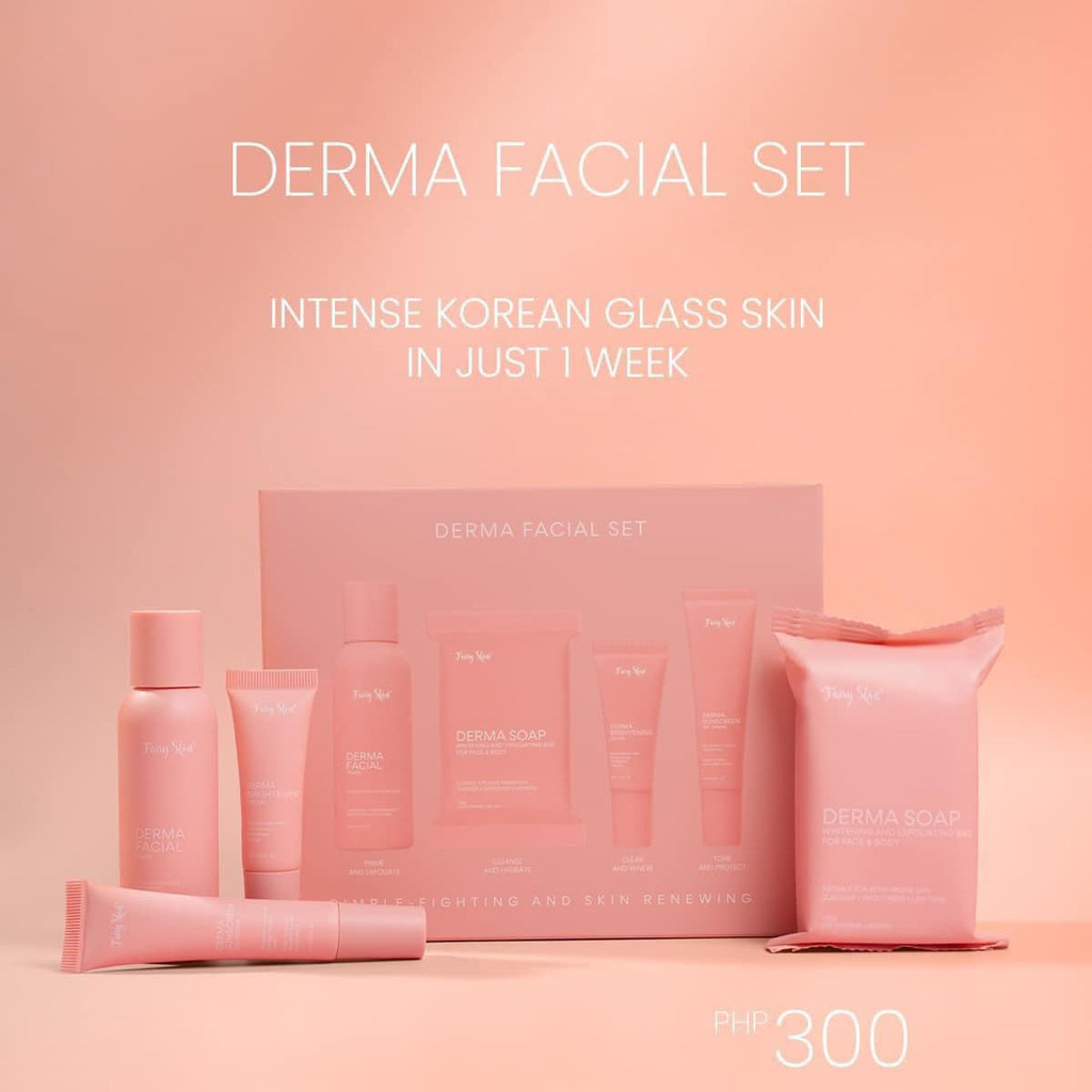 LBP024 ORIGINAL Fairy Skin Derma Facial Set PIMPLE-FIGHTING AND SKIN ...