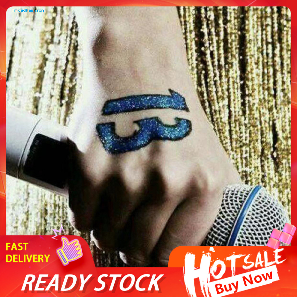 BRO_ Unique Symbol Tattoos Tattoo Decal Kpop Idol Temporary Tattoo ...