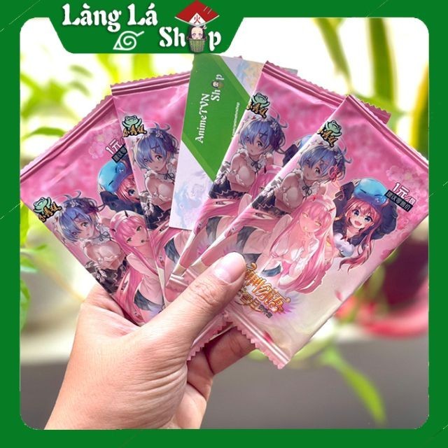 Anime/manga character cards of cute and adorable Waifu female ...