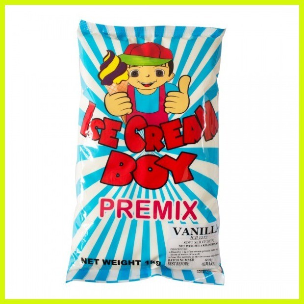 ♞Ice cream boy Vanilla Soft serve mix (1kg) | Shopee Philippines