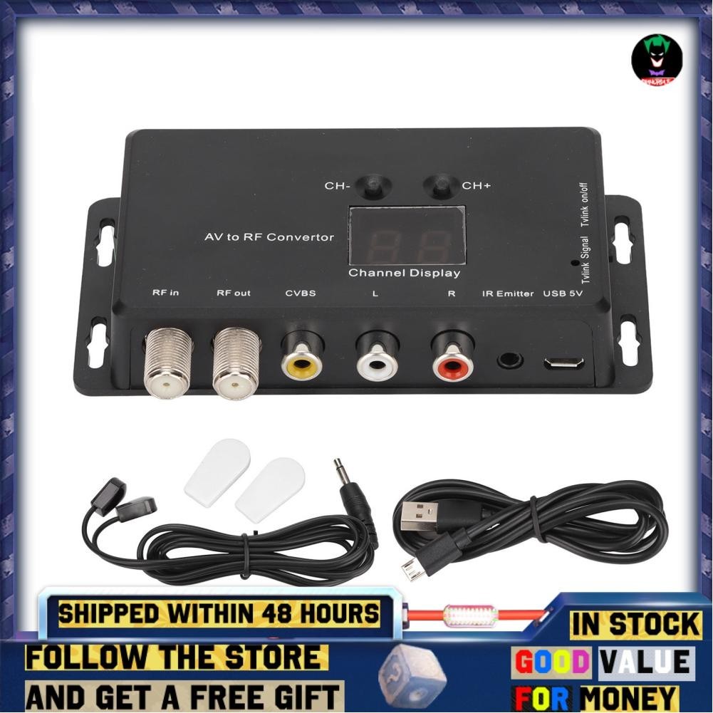 Sinhopsa TV Link Modulator RF UHF Coaxial To And Converter AV | Shopee ...