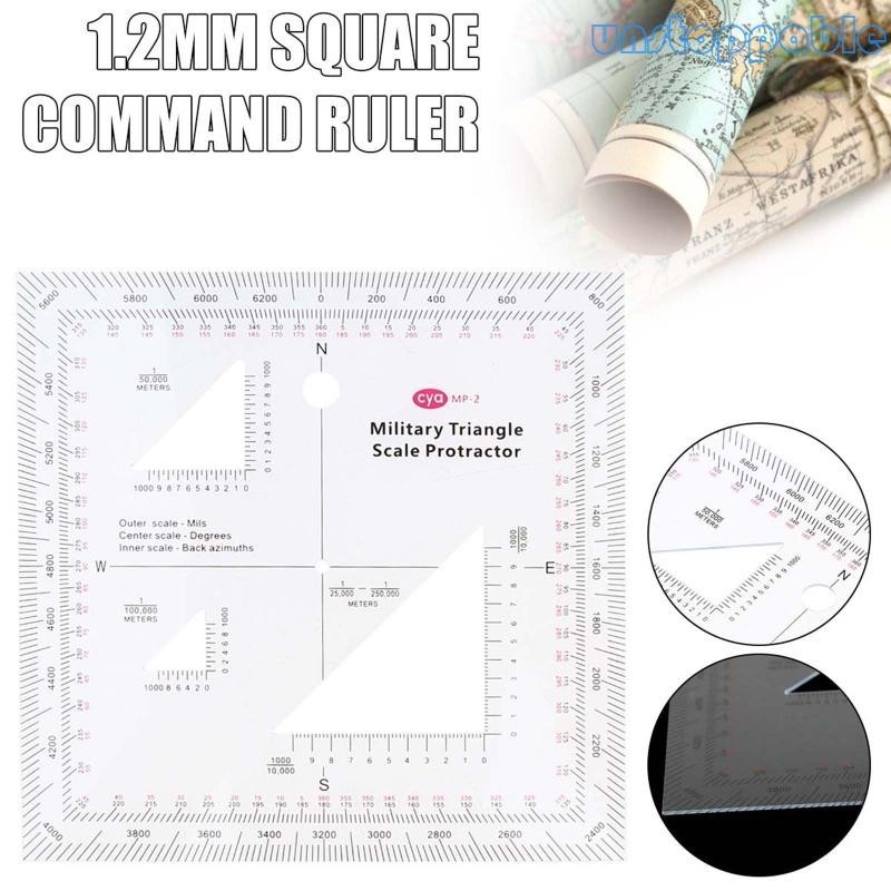 Un* MGRS USNG Military Coordinate Scale Topographical Map Scale for ...