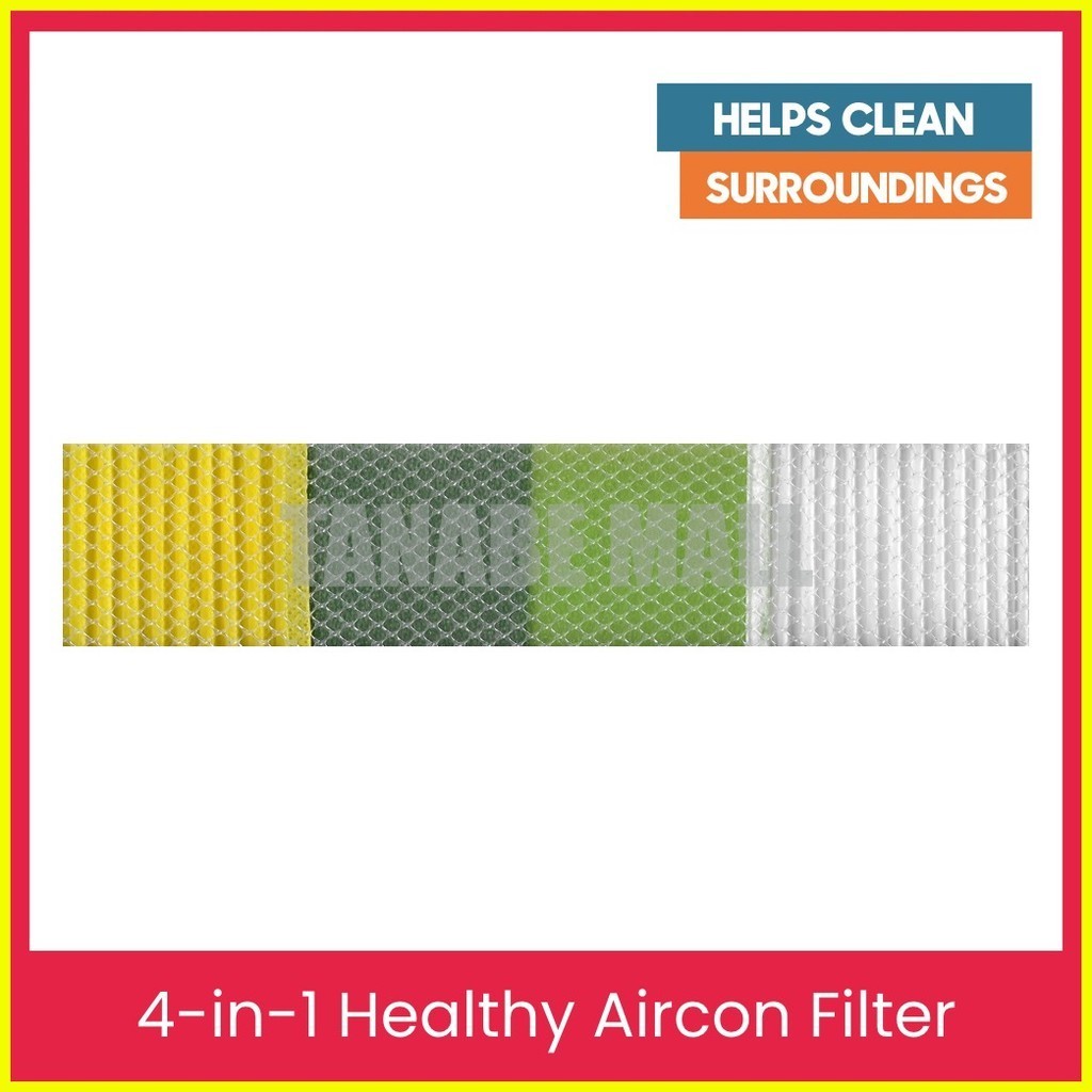 【hot sale】 4-in-1 Healthy Aircon Filter (Cold Catalyst Filter, Silver ...
