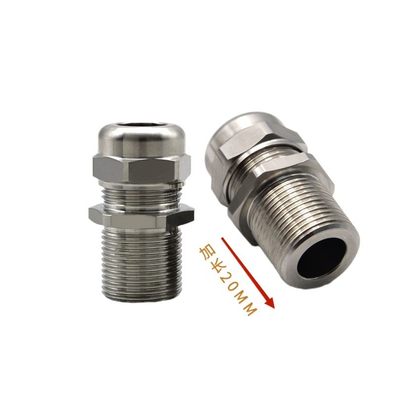 CODLong thread explosion-proof cable metal waterproof connector metric ...