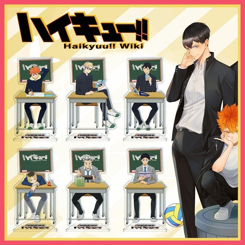 Stand Haikyuu Shoyo Hinata Kenma Kozume Kei Tsukishima Oikawa Tooru ...