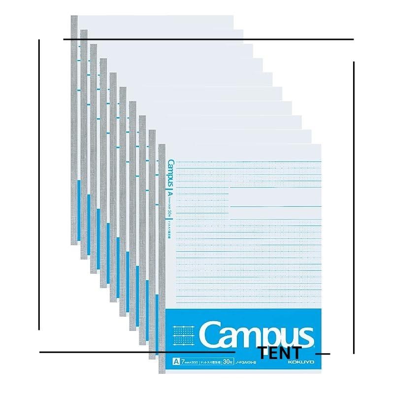 KOKUYO Notebook, Campus Notebook, B5, Chart ruled, 7mm ruled, 30 sheets ...