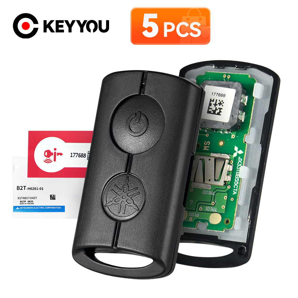 5pcs Original Yamaha Remote Key For Aerox S V1/V2 Nmax V2/V2.1 ...