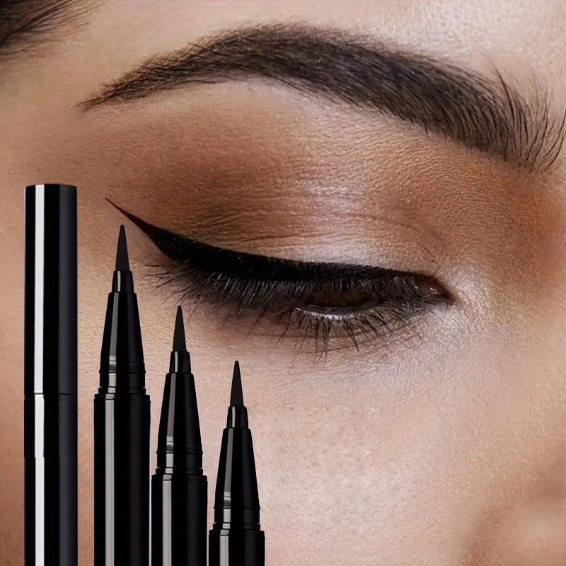 (3pcs/5PCS) Fine Head Eyeliner, Silky Smooth, Easy Control, Long Lasting, Waterproof ...