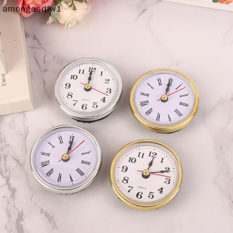 amongasdfw1 Classic Clock Craft Movement 2-1/2" (65mm) Round Clocks ...