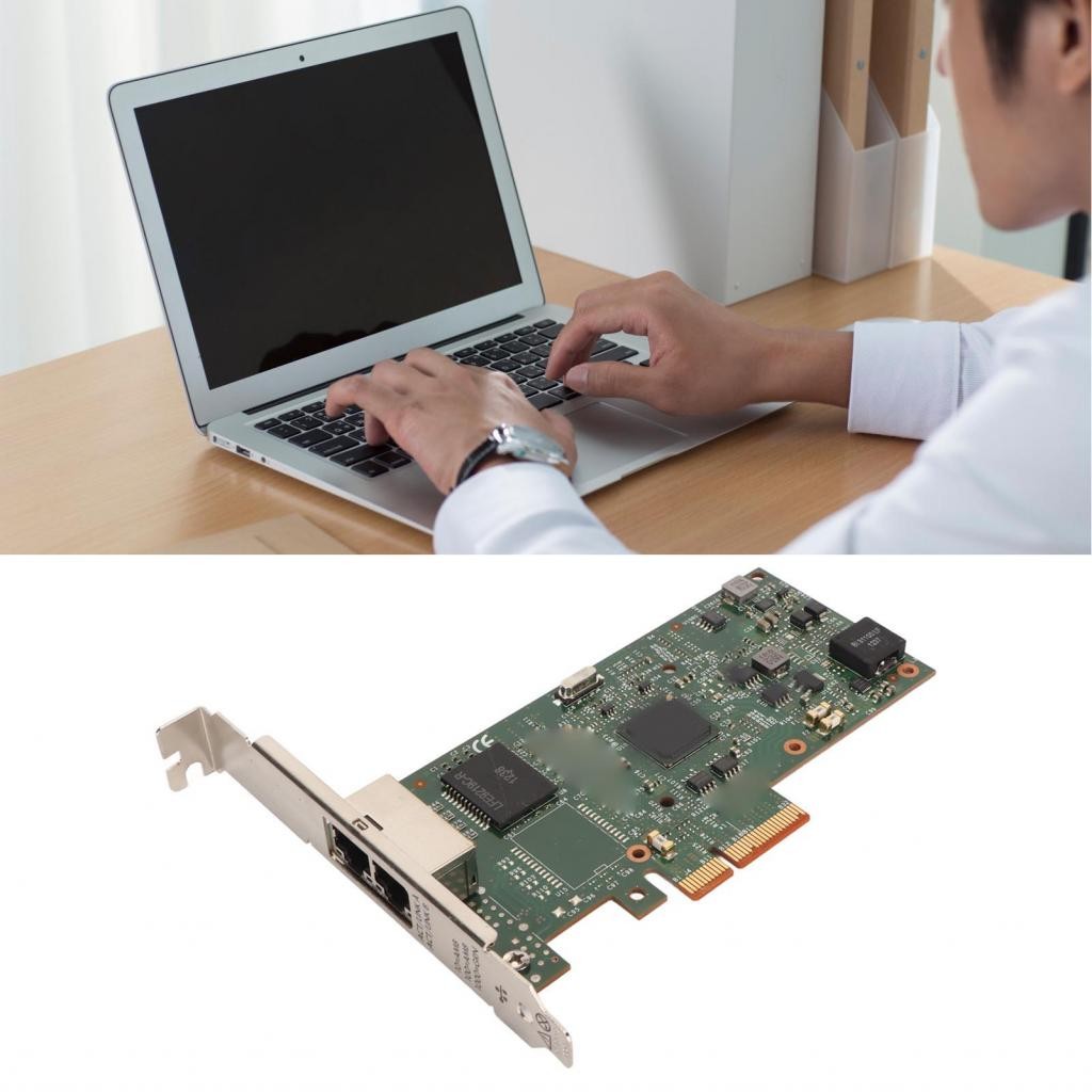 Nearbeauty Dual Port PCIe Gigabit Network Card for Gen 8 Virtualization ...