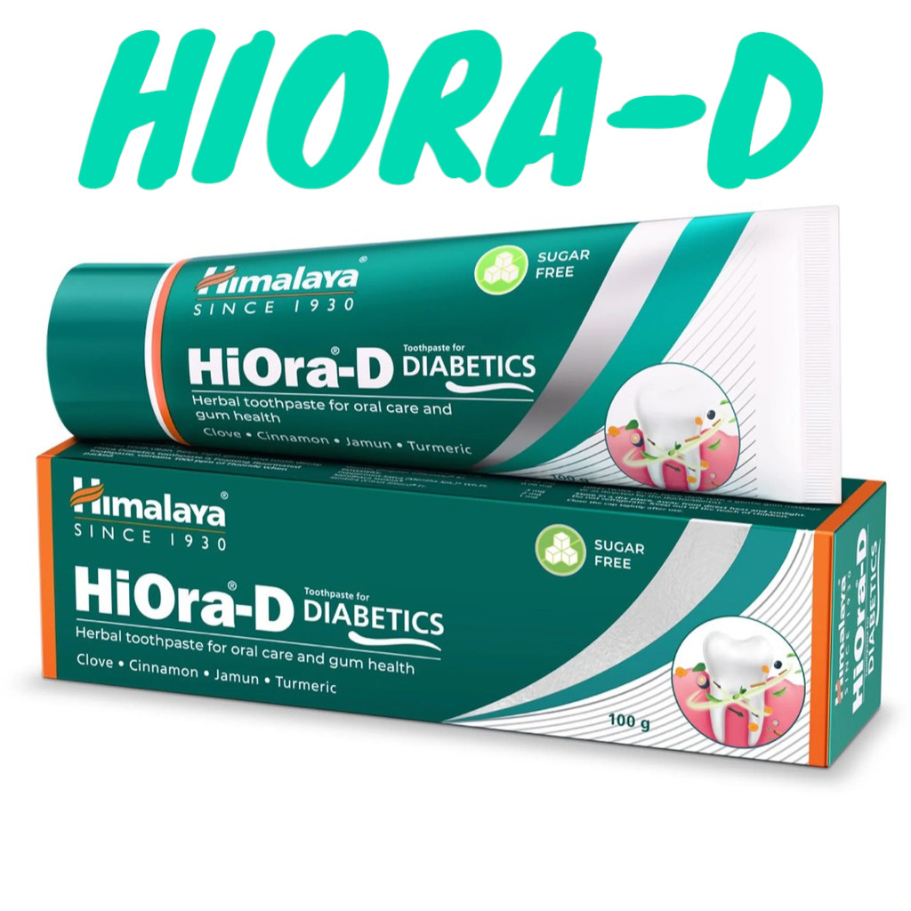 Himalaya Hiora-D Toothpaste 100g (SUGAR-FREE)SUGAR FREE | Shopee ...