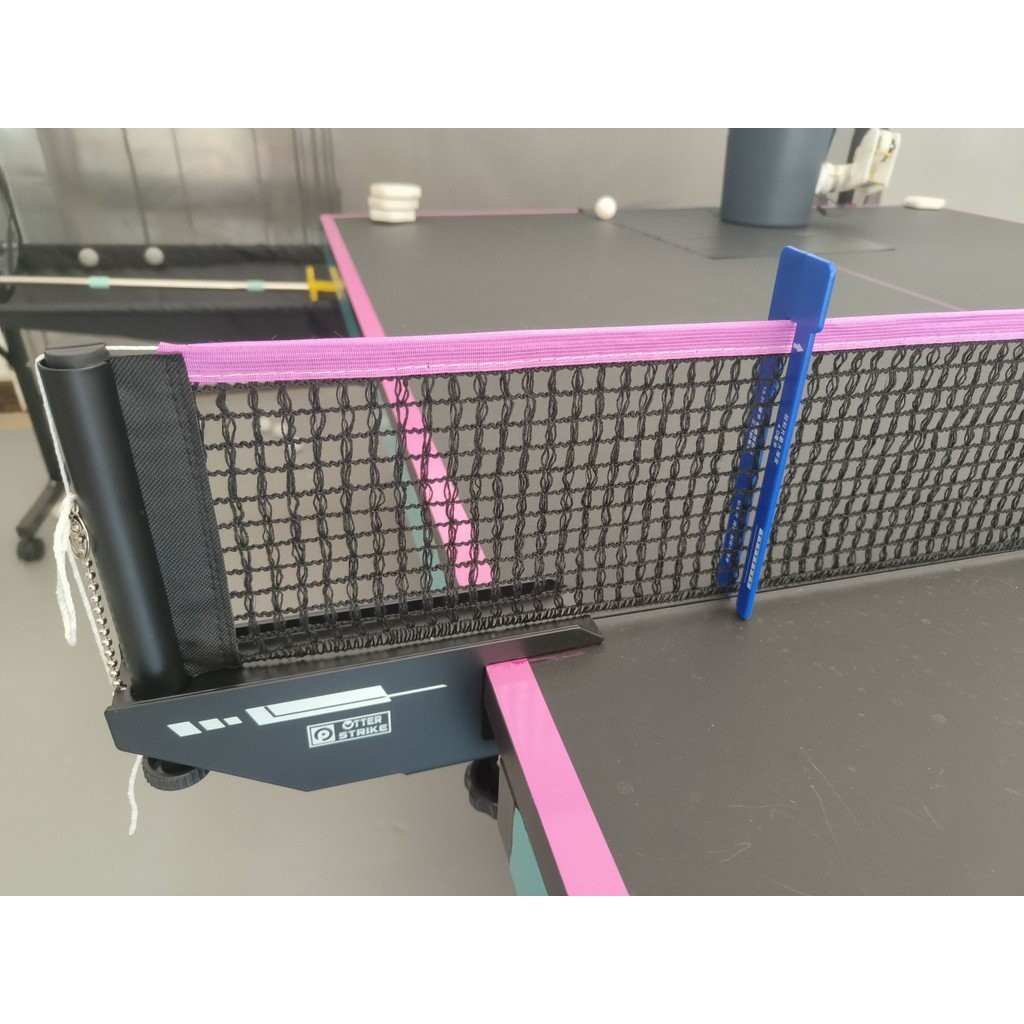 WTT Table Tennis Net Olympic Color Red Green Purple Orange Pink Block ...
