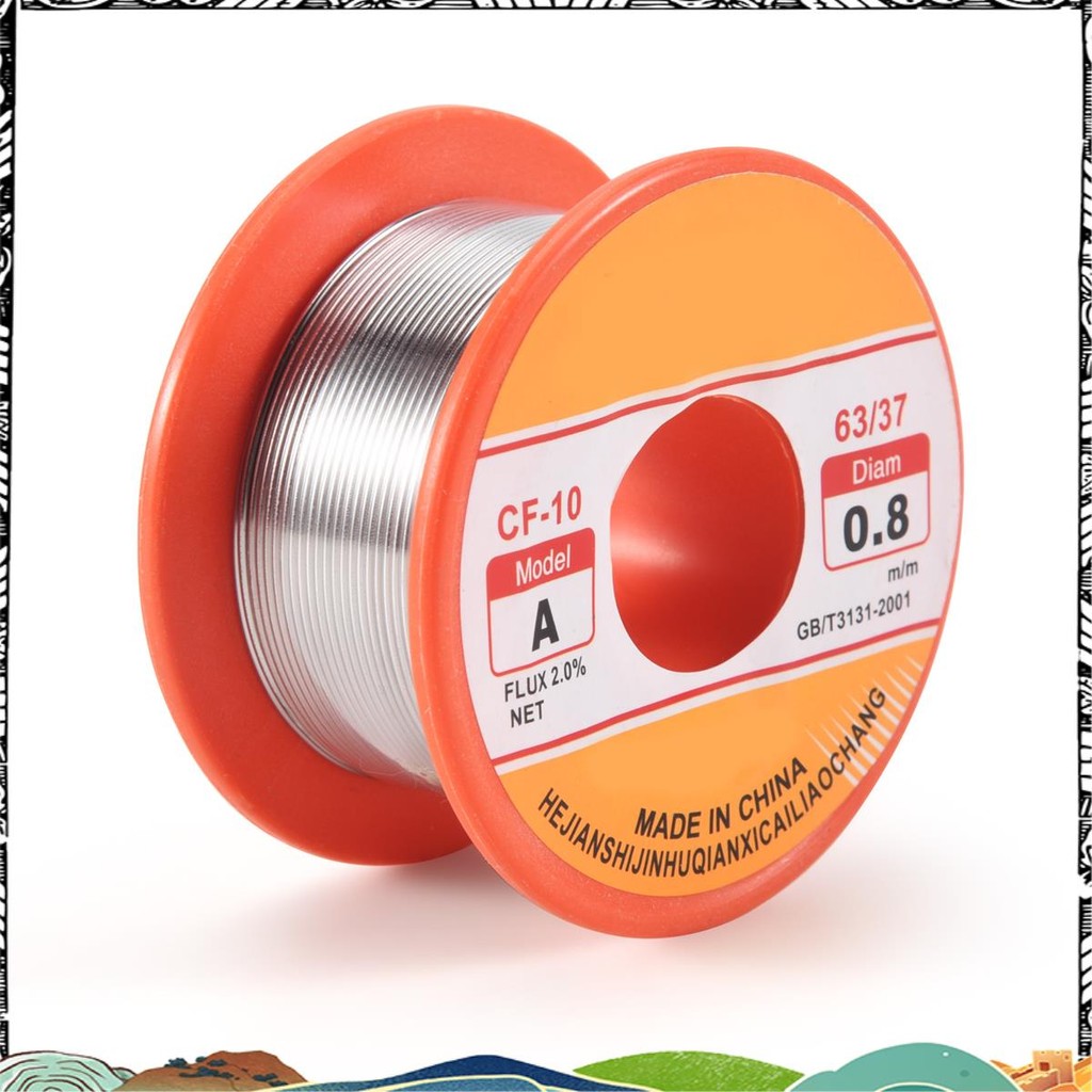 jduefheu25 Tin Lead Solder Core Flux Soldering Welding Solder Wire ...
