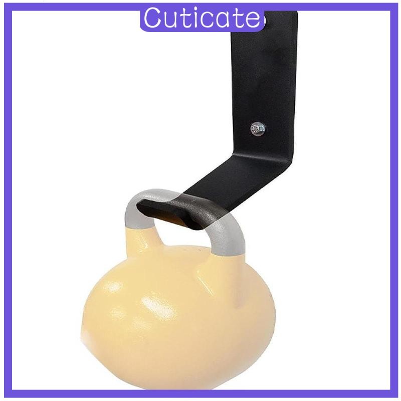 [CUTICATE] Wll Mounted Kettlebell Rack Metal Hook Modern Compact Club ...