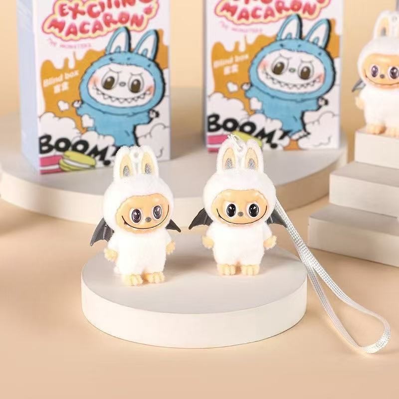 【Fast Shipping】Labubu Toys For Kids Girl Keychain Plush Tiny Tiny Blind ...